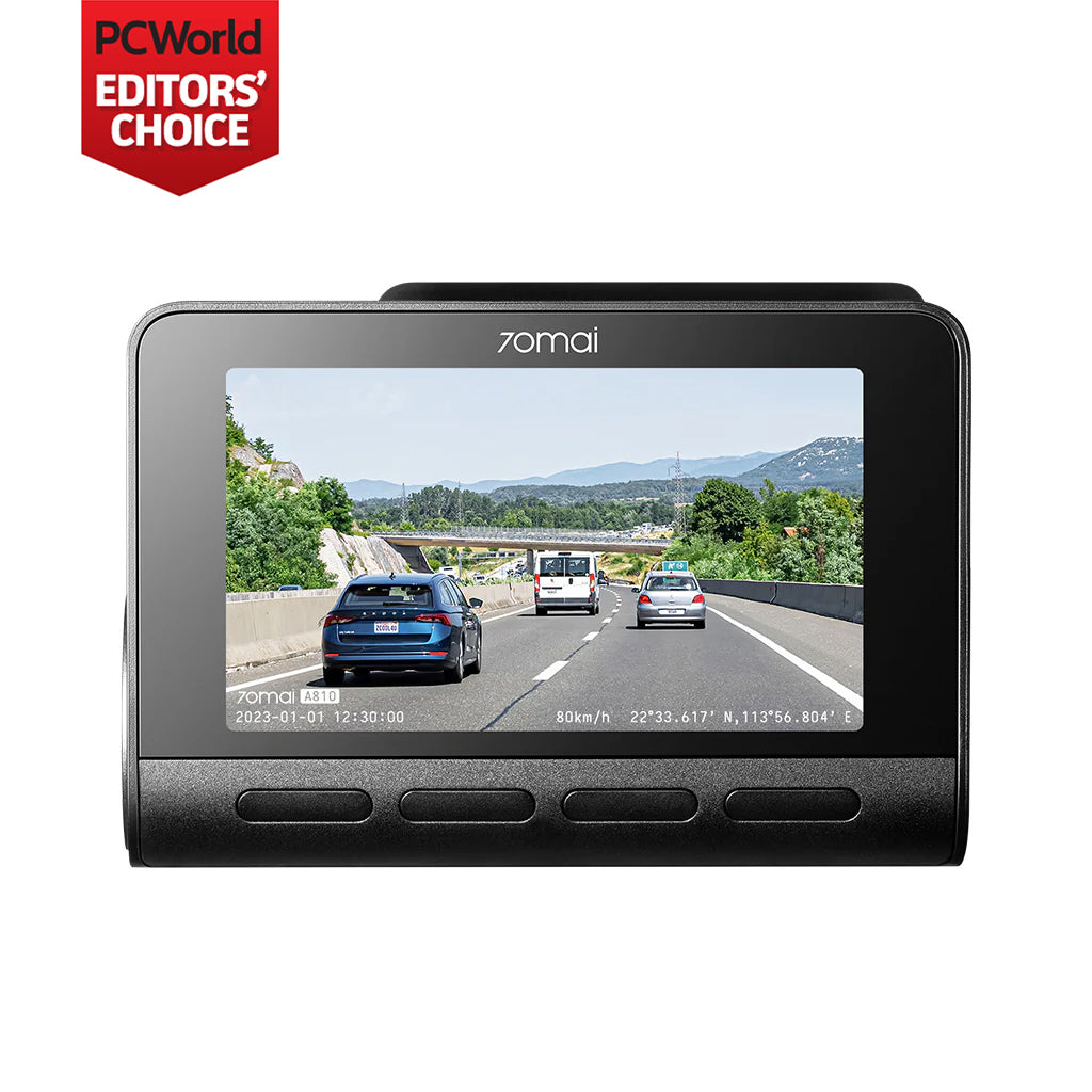 4K HDR Dash Cam A810 Sony Starvis 2 Dual-Channel Optional - 70mai – 70mai Official Store