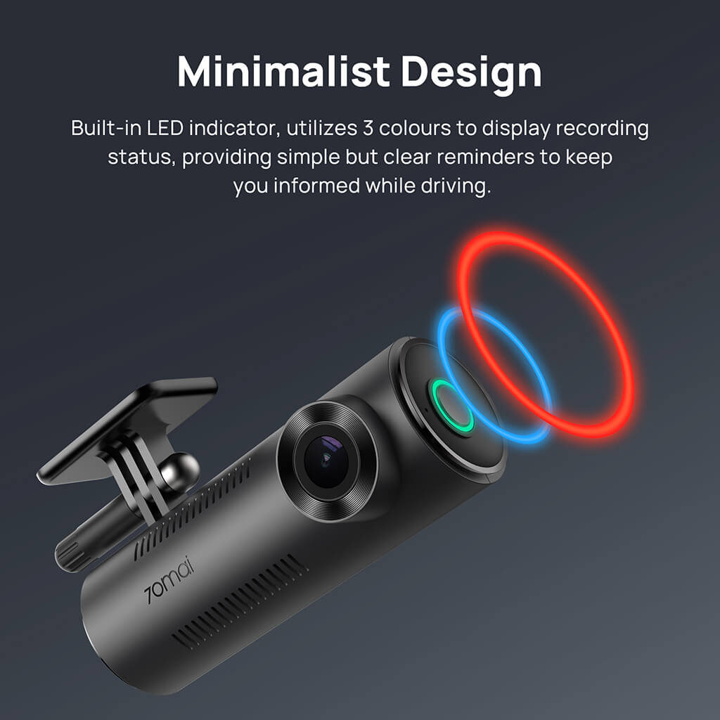 Dash Cam M310 2K QHD Wide 130° View - 70mai – 70mai Official Store