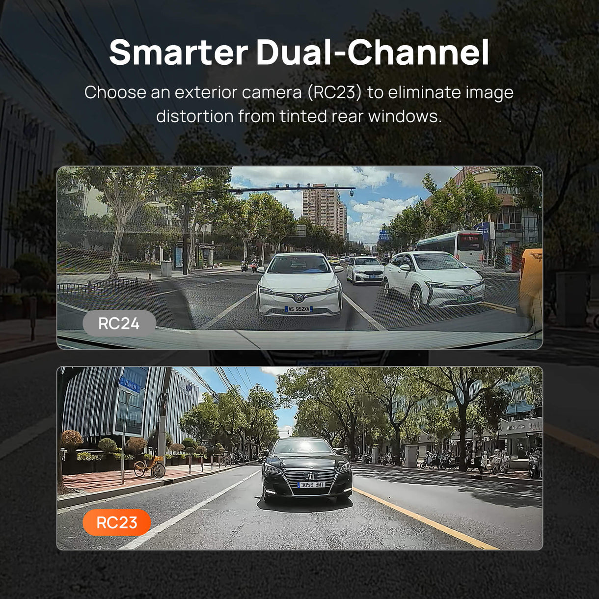 4K HDR Dash Cam A810S Sony Starvis 2 License Plate Enhancement - 70mai ...