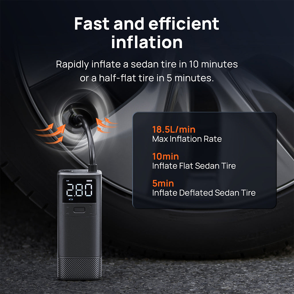 70mai Air Compressor TP05 Wireless Portable Tire Inflator 150PSI Fast ...