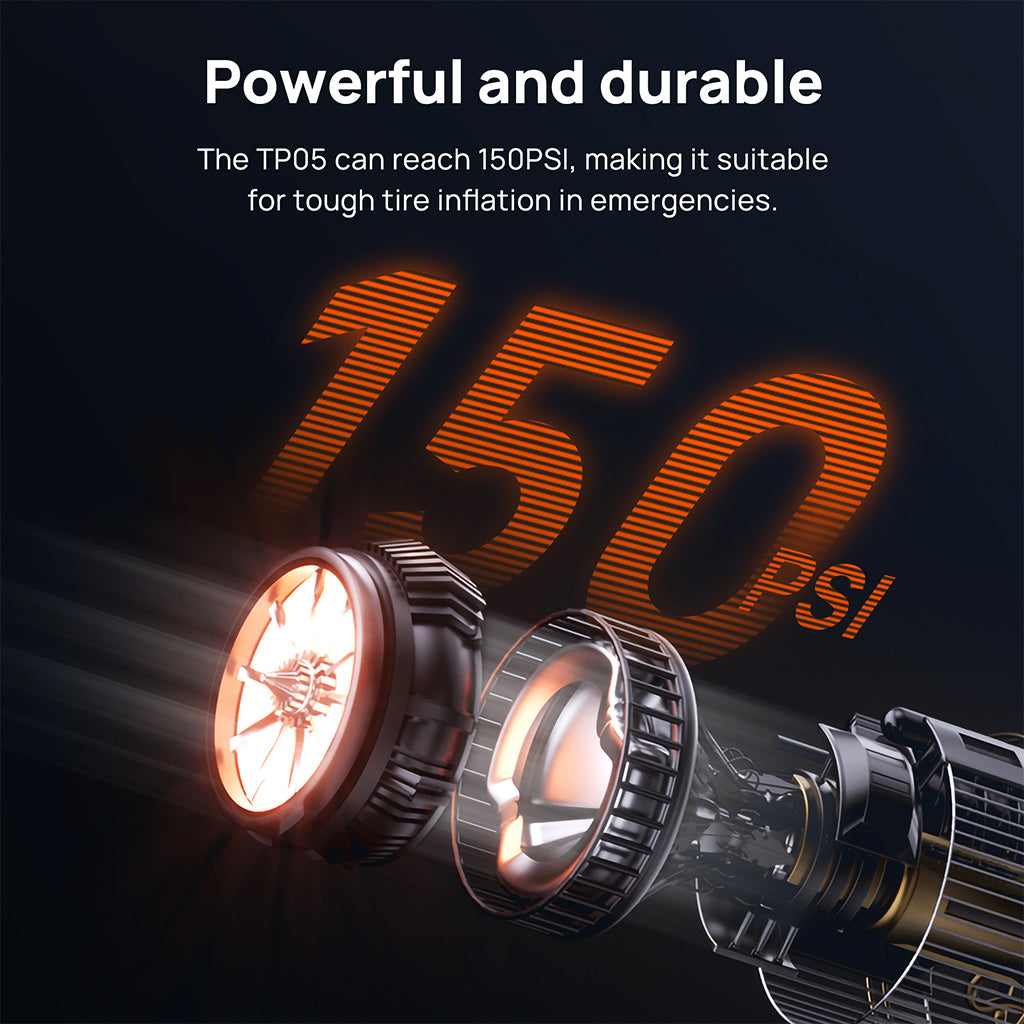 70mai Air Compressor TP05 Wireless Portable Tire Inflator 150PSI Fast ...