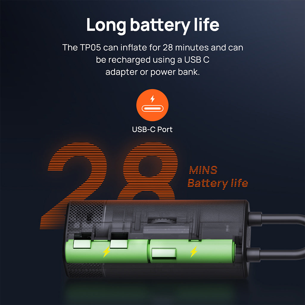 70mai Air Compressor TP05 Wireless Portable Tire Inflator 150PSI Fast ...