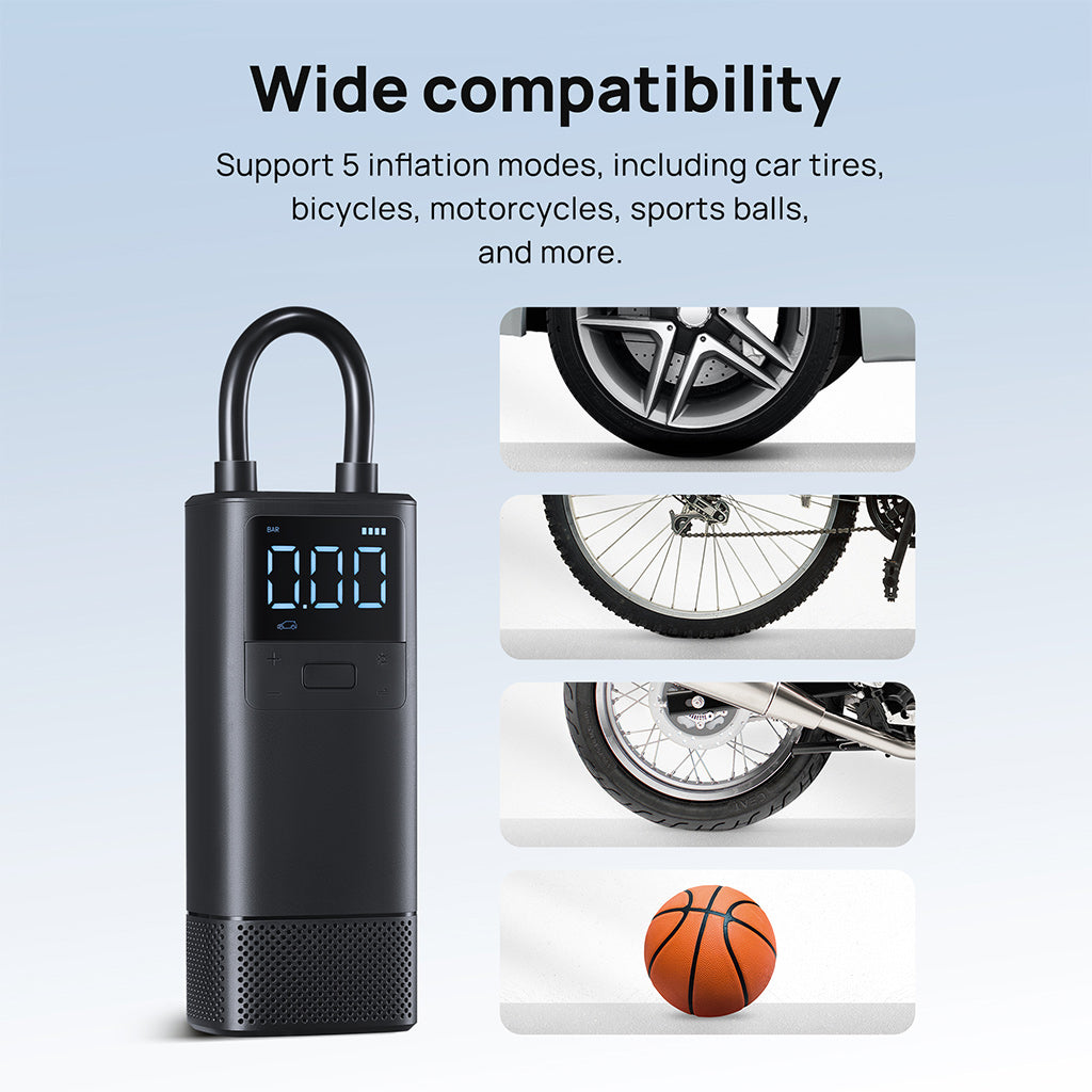 70mai Air Compressor TP05 Wireless Portable Tire Inflator 150PSI Fast ...