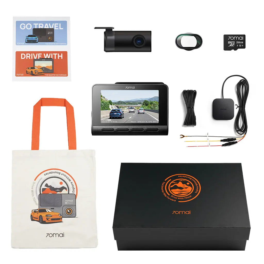 4K HDR Dash Cam A810 Sony Starvis 2 Dual-Channel Optional - 70mai – 70mai Official Store