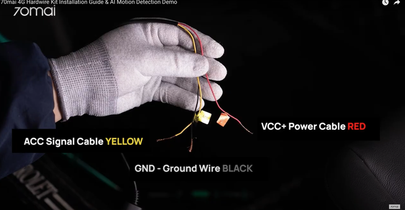 70mai 4G Hardwire Kit Installation Guide: Enable Motion Detection ...